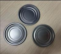 China Silver Golden Clear Lacquer White Aluminum Paste 200 50mm Tinplate Lid For Food Can for sale