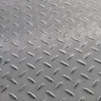 China 304 316 Stainless Steel Diamond Pattern Plate Anti-Slip Embossed Stainless Steel Sheet for sale