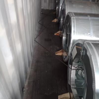 China Acid-Resistant ETP Tinplate Coil with 5.6/5.6 g/m² Tin Coating for Tomato Paste Cans for sale