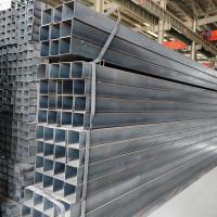 China 40x80mm100x200mm Hot Dip Galvanized Rectangular Steel Tube For Heavy Load Structures & Trailer Frames for sale