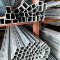 China ASTM A500 Hot-Dip Galvanized Square Steel Tube for Structural Construction, Solar Mounting and Outdoor Engineering for sale