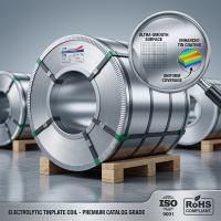 China Paint Pail Tinplate Coil 0.25mm T4 Temper For Chemical Container Manufacturing for sale