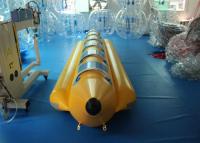 China Commercial Grade Inflatable Banana Boat , Inflatable Lake Toys For Sports for sale
