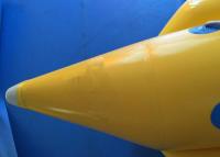 China Aqua Sports Inflatable Banana Boat 5.3m*3m Blow Up Water Game Tube for sale