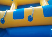 China Amazing 0.9mm PVC Inflatable Flying Fish Water Banana Boat With 2 Seaters for sale