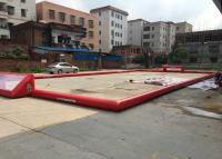 China Outdoor Football Games 19.5m x 13.5m Inflatable Sports Arena For Adults for sale