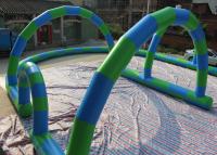 China EN14960 Inflatable Bearing Sliding Human Zorb Ball Track For Sports Games for sale