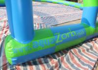 China EN14960 Inflatable Bearing Sliding Human Zorb Ball Track For Sports Games for sale