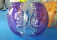 China Carnivals Colored Air Bubble Ball Bump Soccer Human Bubble Ball Suit Outside for sale
