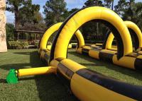 China Durable Inflatable Sports Field Race Track For Playground Amusement Game for sale