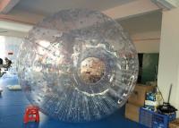 China Grass PVC / TPU Inflatable Zorb Ball Soccer , Giant Hamster Ball For Humans  for sale