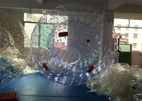 China Grass PVC / TPU Inflatable Zorb Ball Soccer , Giant Hamster Ball For Humans  for sale