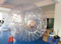 China Grass PVC / TPU Inflatable Zorb Ball Soccer , Giant Hamster Ball For Humans  for sale