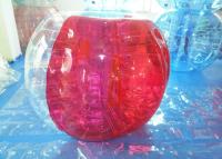 China Professional 0.8mm-1.0mm PVC Inflatable Bubble Ball Soccer With CE for sale