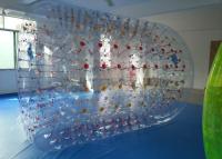 China Custom Inflatable Aqua Park Adults Inflatable Water Roller For Rental for sale
