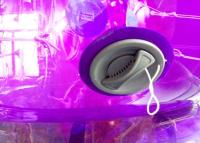 China Waterproof Half Purple Human Sized Hamster Ball / Inflatable Ball Suits for sale