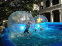 China Commercial Water Pool Jumbo Inflatable Human Hamster Balls 2m Diameter for sale