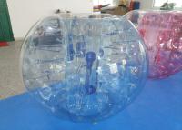 China Outside Inflatable Bubble Soccer Colorful Body Bubble Bounce Football 1.5m Dia for sale
