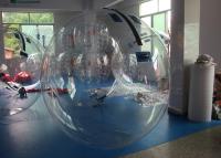 China Giant Inflatable Bubble Jumbo Water Ball 2.5m Size With Waterproof 0.8mm PVC for sale
