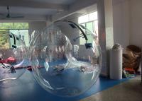 China Giant Inflatable Bubble Jumbo Water Ball 2.5m Size With Waterproof 0.8mm PVC for sale