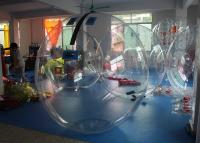 China Giant Inflatable Bubble Jumbo Water Ball 2.5m Size With Waterproof 0.8mm PVC for sale