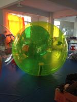 China Colorful Inflatable Water Walking Balls , Inflatable Hamster Balls For Humans for sale