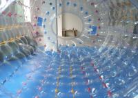 China OEM Transparent PVC Laker Inflatable Water Walking Ball 3m x 2.6m x 2m for sale