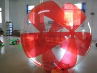 China 0.7mm TPU Inflatable Water Walking Balls , Sea Inflatable Human Hamster Ball for sale