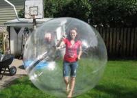China Waterproof 1.0mm PVC Clear Aqua Walk On Water Inflatable Ball / Balloon for sale