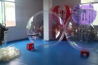 China Enjoyable Inflatable Water Walking Balls / Human Inflatable Hamster Ball for sale