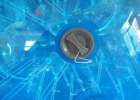China Outdoor Sports Games Inflatable Bubble Soccer , Inflatable Bumper Ball Half Blue for sale