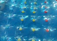 China Blue Inflatable Water Rolling Ball For Aqua Park Inflatable Outdoor Games for sale