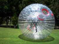 China Nontoxic Adults Crazy Inflatable Zorb Hamster Ball With Silk Printing for sale