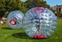 China Nontoxic Adults Crazy Inflatable Zorb Hamster Ball With Silk Printing for sale