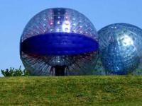 China Eco - Friendly Children Inflatable Zorb Ball / Water Running Ball Serurity - Guarantee for sale