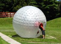 China Attractive Seashore Inflatable Water Running Ball With EN14960 3.0m x 2.0m Size for sale