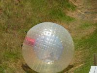 China Durable Logo Printed Swimming Pool Inflatable Zorb Ball For Water Games for sale