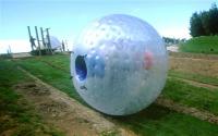 China Transparent Inflatable Zorb Ball For Snow / Giant Inflatable Zorbing Water Ball for sale