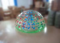 China PVC / TPU Transparent Inflatable Coconut Balls , Inflatable Island Lounge in 1.8m x 1.2m for sale