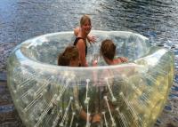 China 2 - 3 Person Inflatable Coconut Balls , Inflatable Pool Toys Water Lounge for sale