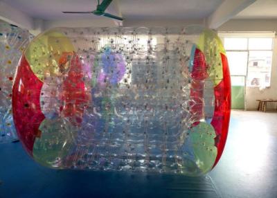 China 0.7 mm TPU Inflatable Water Roller Zorb Ball , Inflatable Toys For Swimming Pools for sale