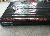 China Black 18mL x 2mW Inflatable Air Track , Inflatable Tumbling Track For Gym for sale