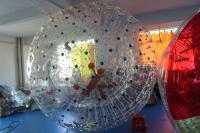 China Amusement Park Waterproof Inflatable Human Zorb Ball / Water Rolling Ball for sale