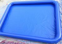 China Commercial Children Inflatable Water Pool 7m x 9m For Backyard Blow Up Water Park for sale