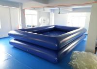 China Colorful Family Inflatable Water Pool / Inflatable Backyard Swimming Pools for sale