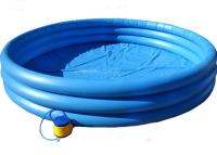 China Double / Three Layer Inflatable Water Pool , Rectangle Blow Up Swimming Pool for sale