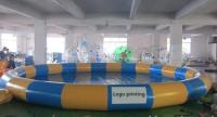 China Round Shape Indoor Inflatable Garden Swimming Pools With Logo Printing for sale
