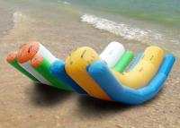 China Backyard Inflatable Water Park Games , Inflatable Water Seesaw For Aqua Park for sale