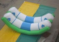 China Backyard Inflatable Water Park Games , Inflatable Water Seesaw For Aqua Park for sale