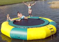 China Customized 4m Dia Inflatable Water Trampoline / Bouncer For Aqua Park for sale
